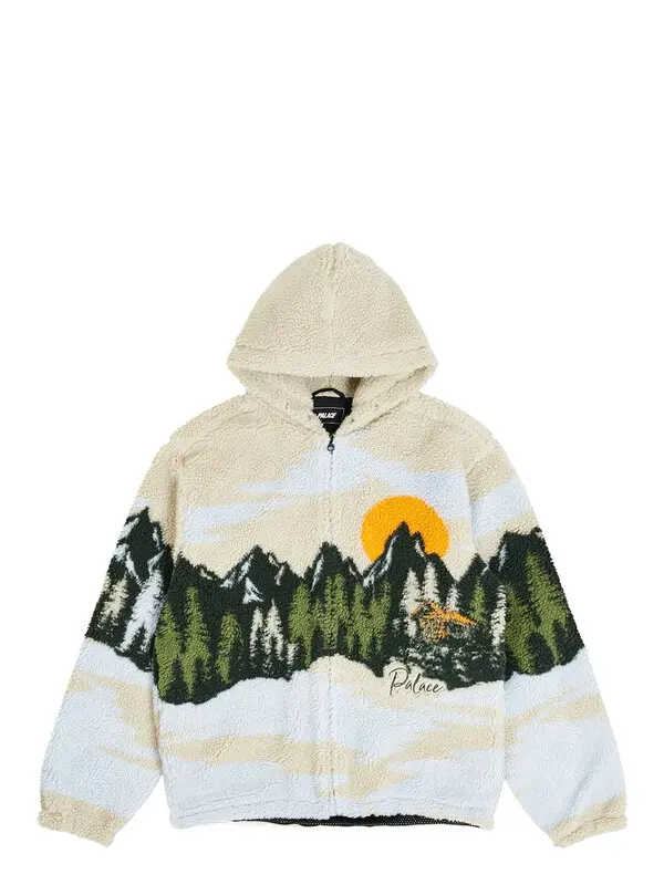PALACE Palaska Fleece Jacket - Beige
