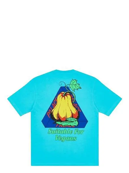 PALACE Nein Cheese Nein Egg T-shirt - Blue