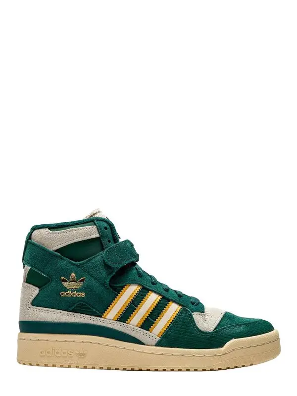 Adidas Forum 84 High Sneakers - Collegiate Green/cream White/bold Gold