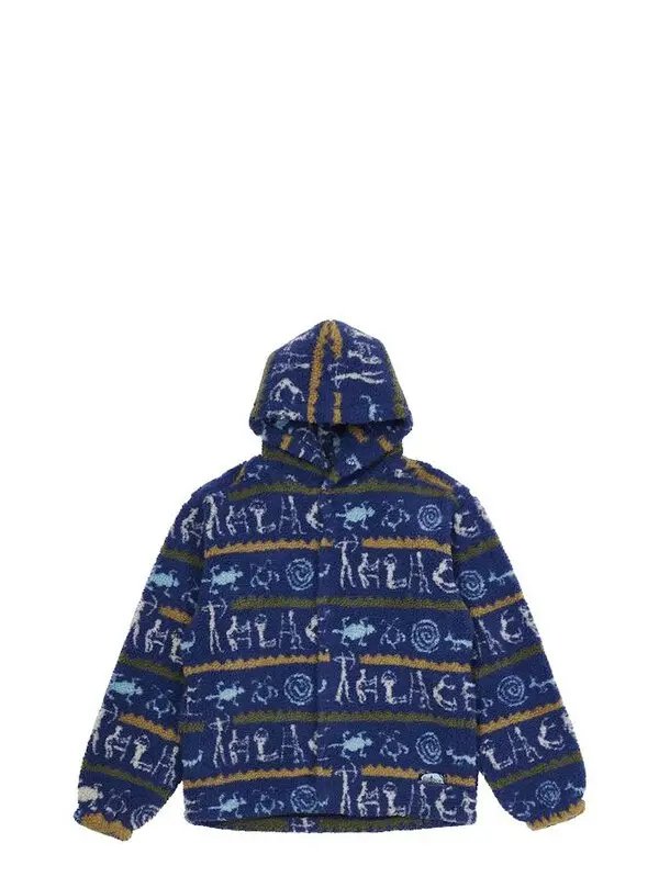 PALACE Nein Electricity Fleece - Blue
