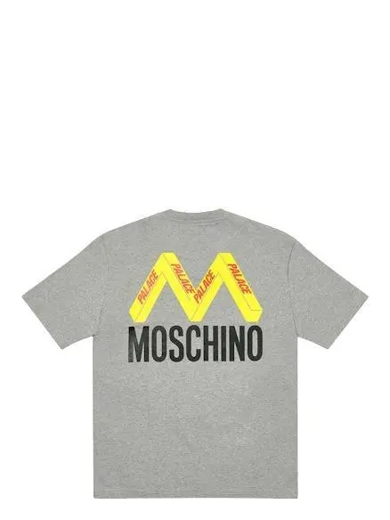 PALACE Moschino T-shirt - Grey Marl