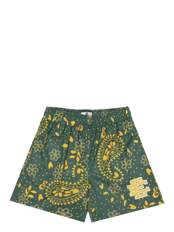 ERIC EMANUEL Ee Basic Short - Green Paisley