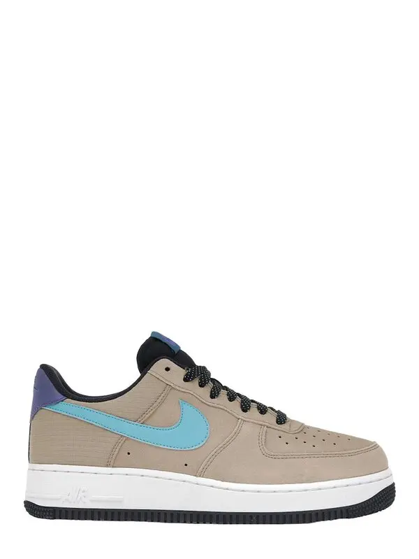 Nike Air Force 1 Low Sneakers - Khaki/persian Violet/teal