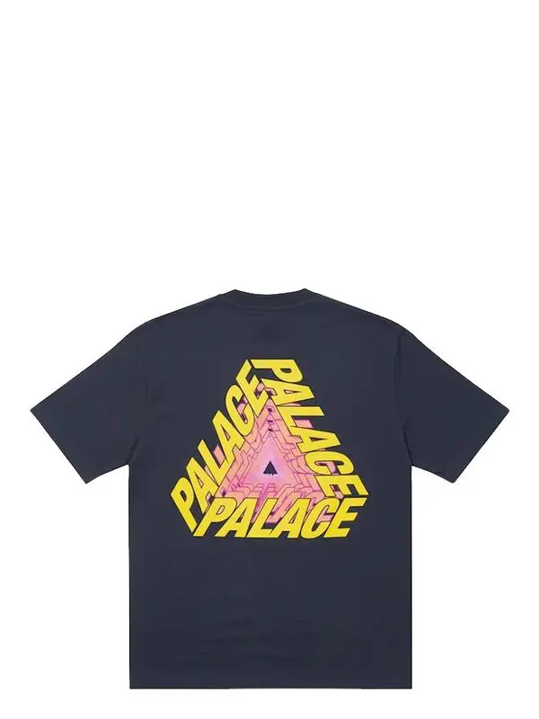 PALACE P3 Bare Times T-shirt - Navy Blue