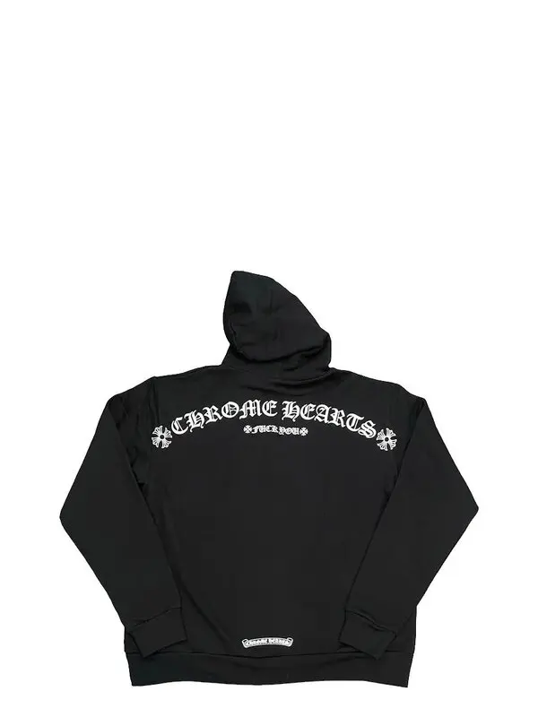 Chrome Hearts Logo Hoodie - Black
