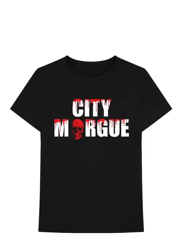 CITY MORGUE X Vlone Dogs Tee Shirt - Black