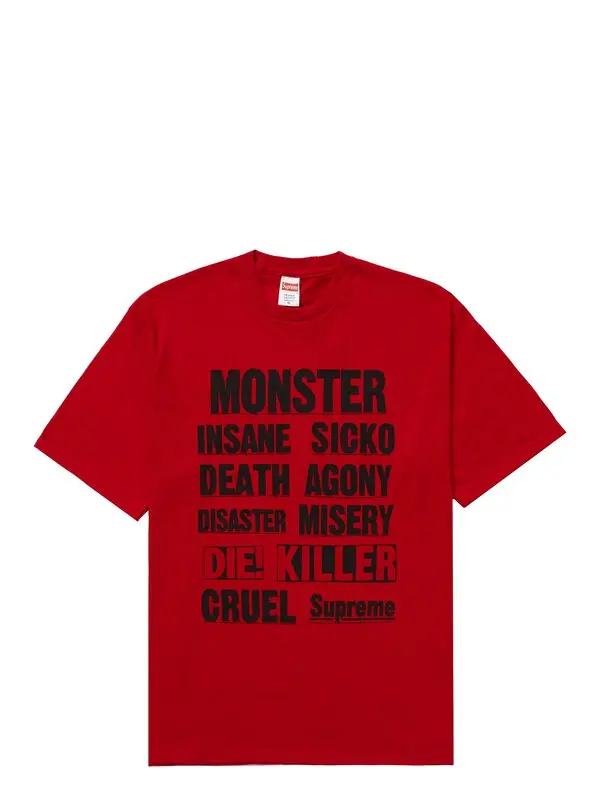 Supreme Monster Tee Shirt - Red