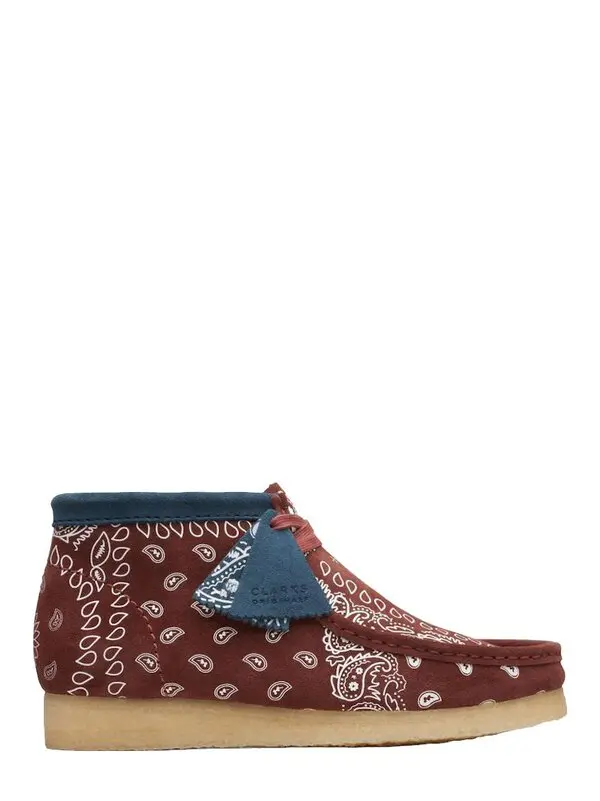 Clarks Wallabee Boot - Brick Paisley