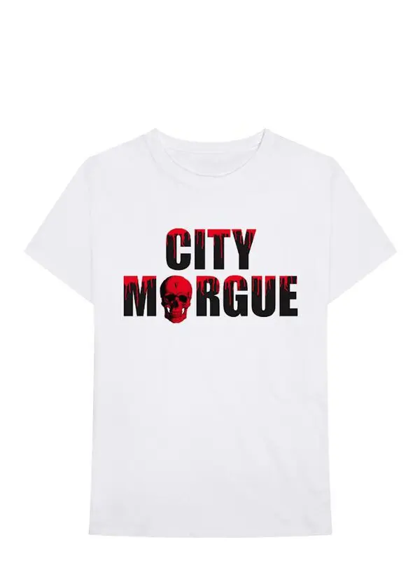 CITY MORGUE X Vlone Dogs Tee Shirt - White