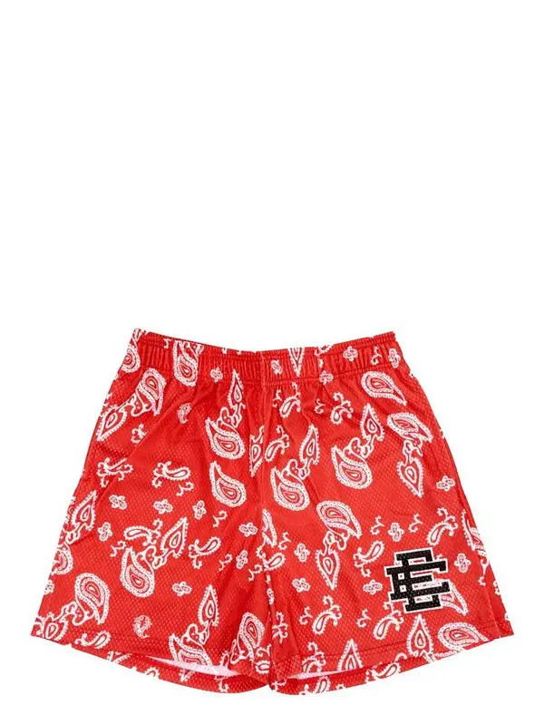 ERIC EMANUEL Ee Basic Short - Orange Paisley