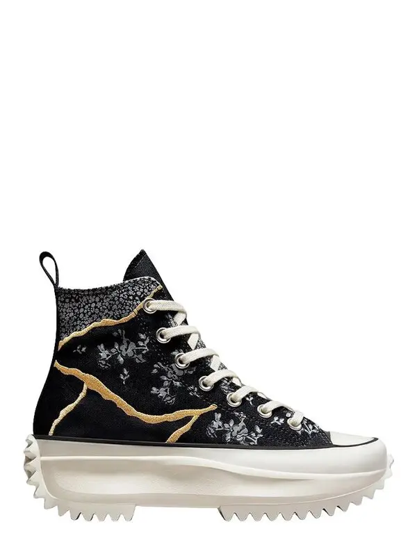 CONVERSE Run Star Hike Hi Metallic Floral - Black/multi/egret