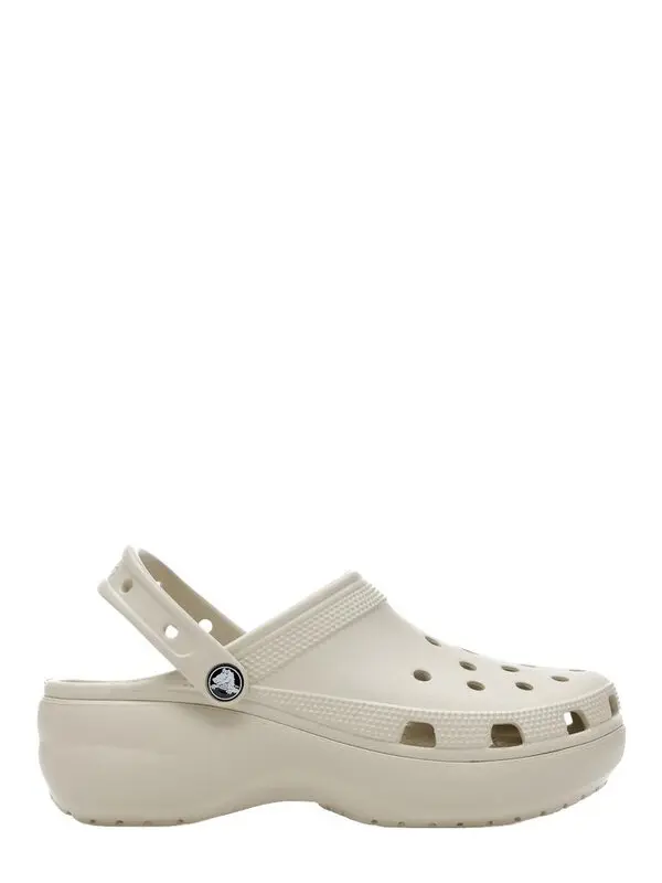 CROCS Classic Platform Clog - Bone