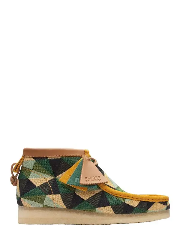 Clarks Originals Wallabee Boots - Green/multicolour
