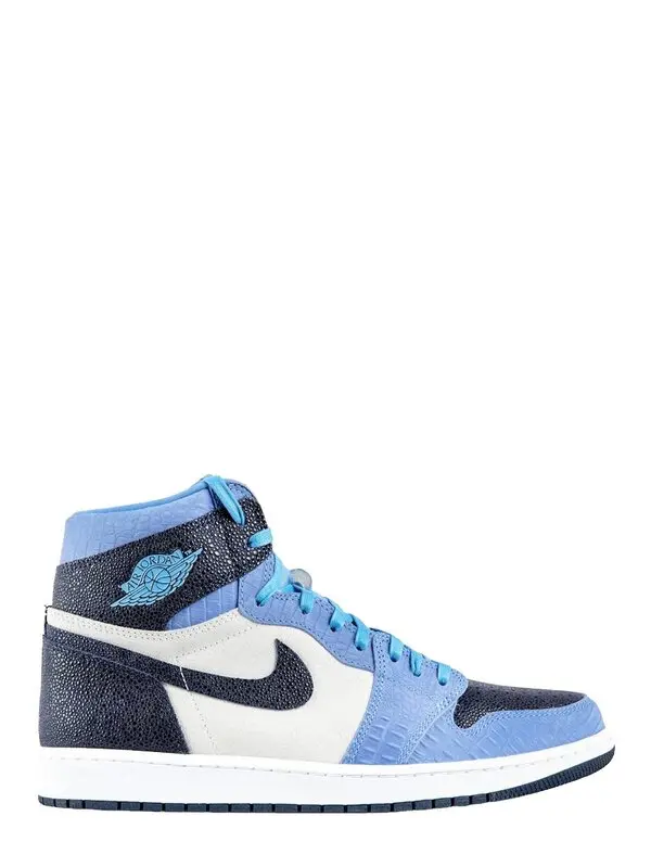 JORDAN 1 Retro High Unc Pe Sneakers - Obsidian/white/valor Blue