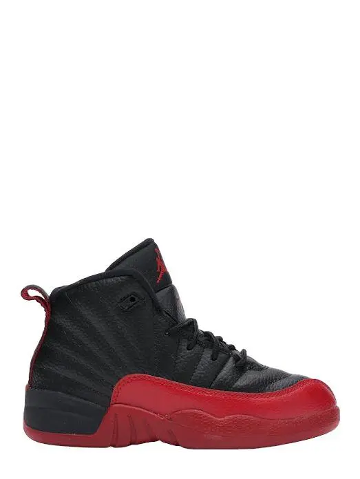 JORDAN 12 Retro Flu Game Sneakers - Black/varsity Red
