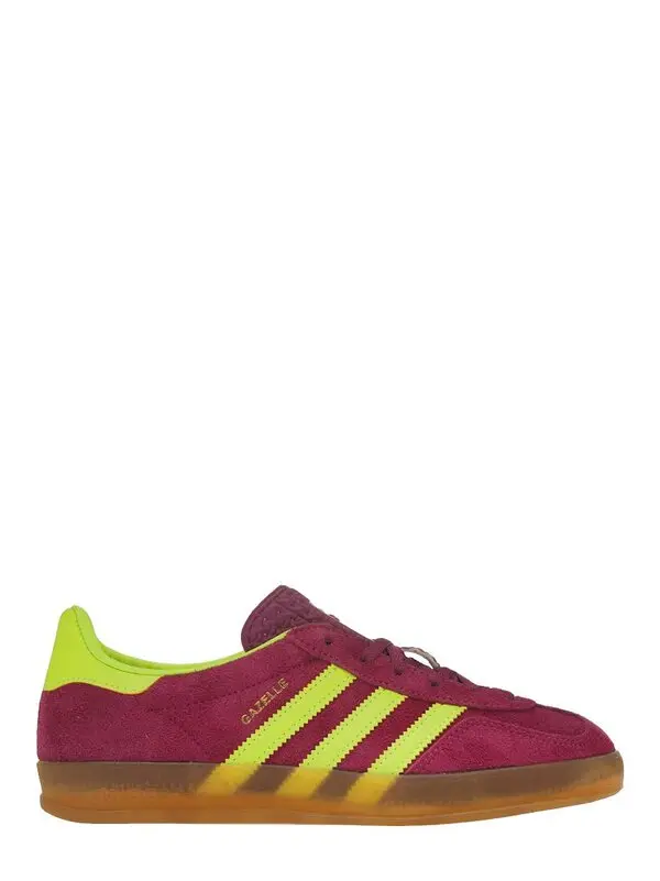 Adidas Gazelle Indoor Sneakers - Shock Purple/yellow/gum
