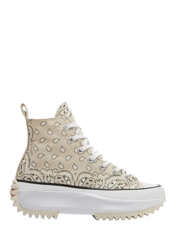 CONVERSE Run Star Hike Hi Paisley Sneakers - Beige/white