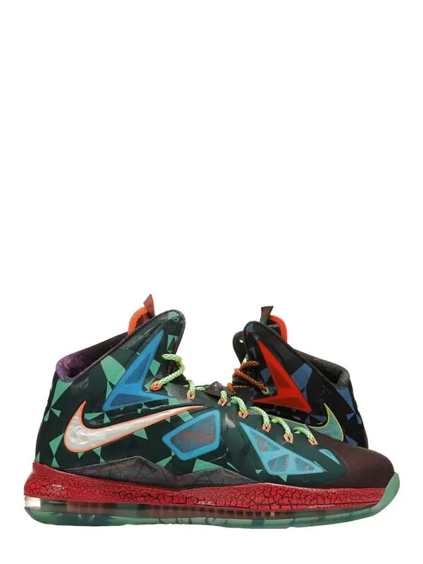 Nike Lebron X Mvp Sneakers - Dark Atomic Teal/reflective Silver/td Pl Blue