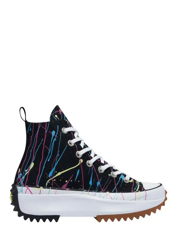 CONVERSE Run Star Hike Hi Paint Splatter - Black/multi/white