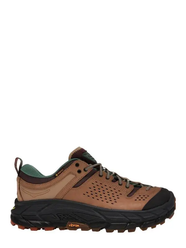 Hoka One One Tor Ultra Low Bodega - Tan/purple/aqua