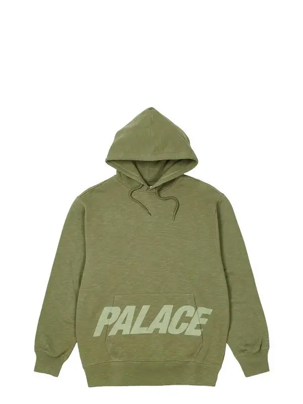 PALACE Pocket Slub Hood - Olive