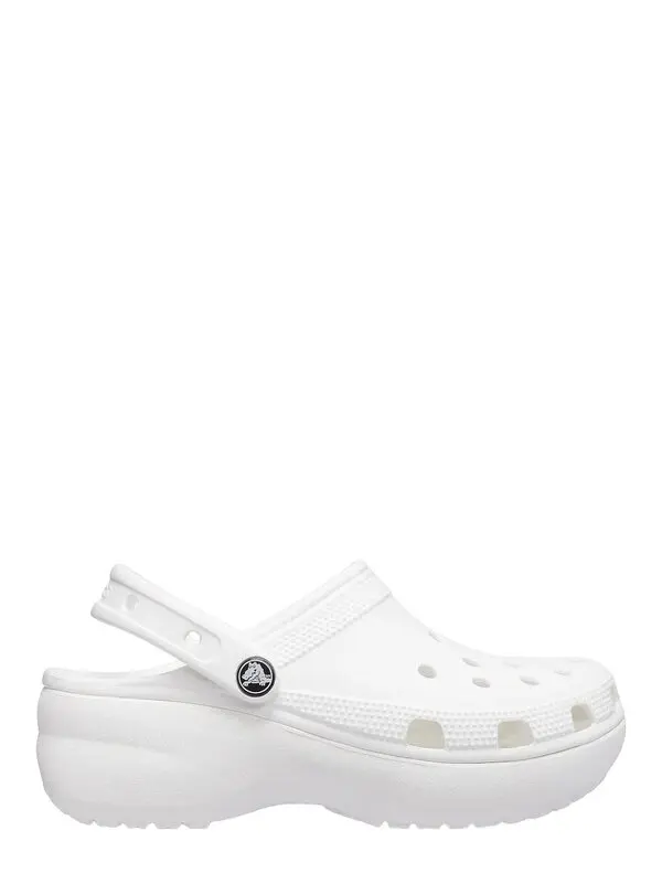CROCS Classic Platform Clog - White