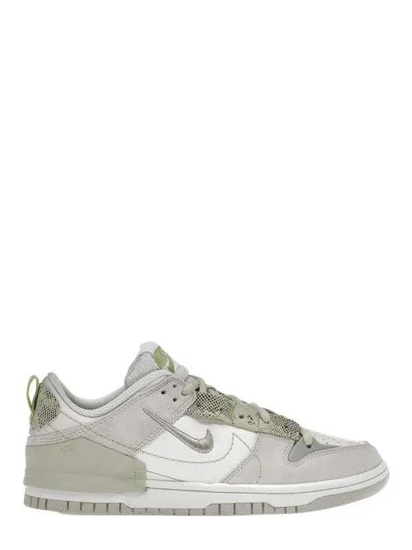 Nike Dunk Low Disrupt 2 Sneakers - White/off White/green Snake