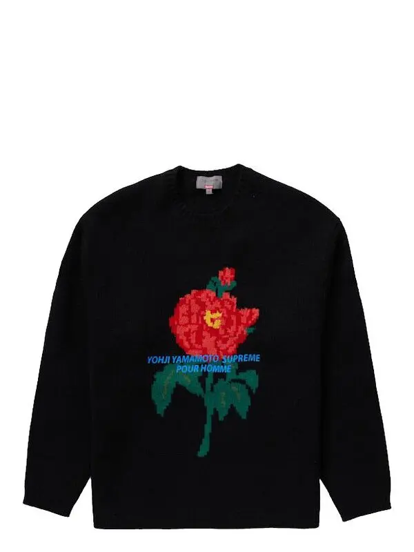 Supreme Yohji Yamamoto Sweater - Black