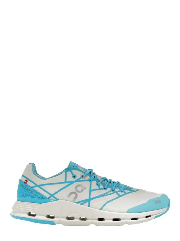 On Running Cloudnova Z5in Sneakers - White/cyan