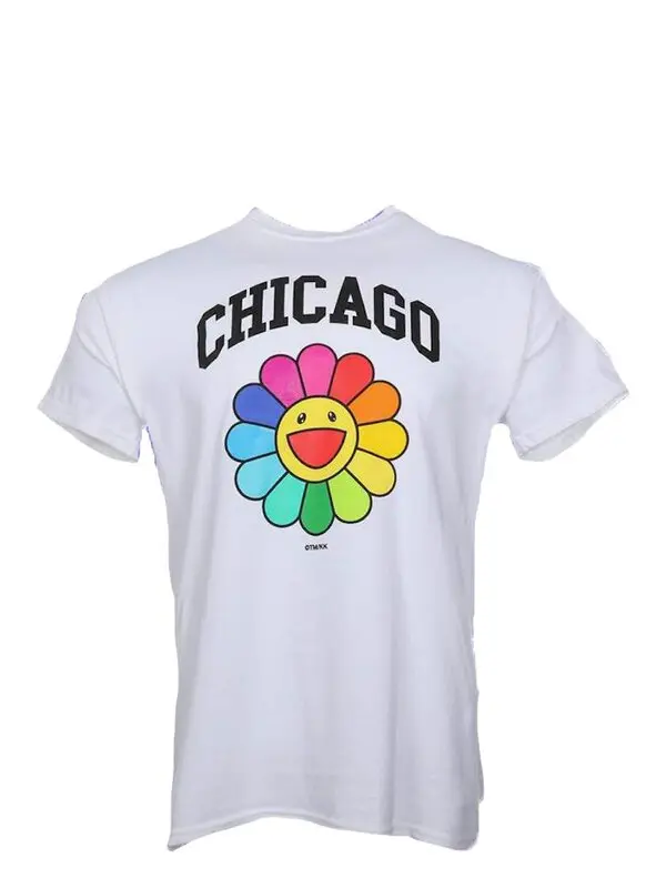 TAKASHI MURAKAMI Complexcon Chi Flower Tee Shirt - White