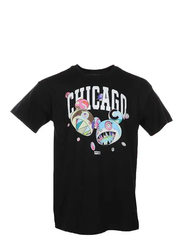 TAKASHI MURAKAMI Complexcon Chicago Discord Tee Shirt - Black