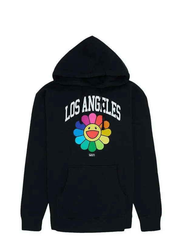 TAKASHI MURAKAMI Complexcon Los Angeles Flower Hoodie - Black