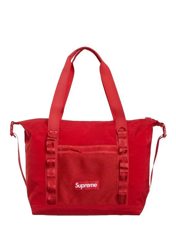 Supreme Zip Tote - Dark Red