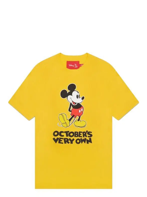 OVO X Disney Classic Mickey T-shirt - Yellow