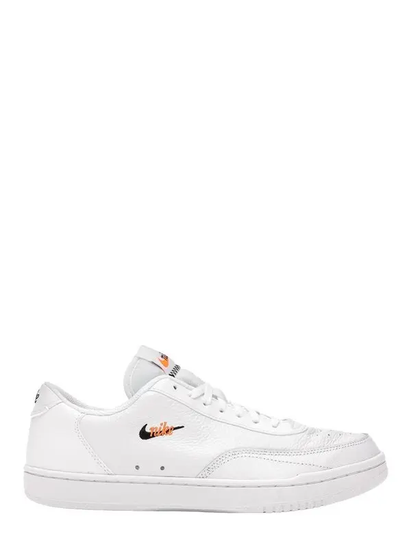 Nike Court Vintage Premium Sneakers - White/total Orange/black