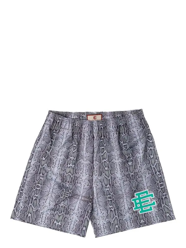 ERIC EMANUEL Ee Basic Shorts - Snakeskin/teal