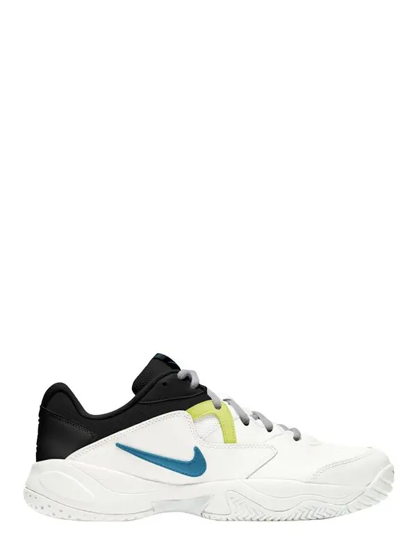 Nike Court Lite 2 Sneakers - White/hot Lime/light Smoke Grey