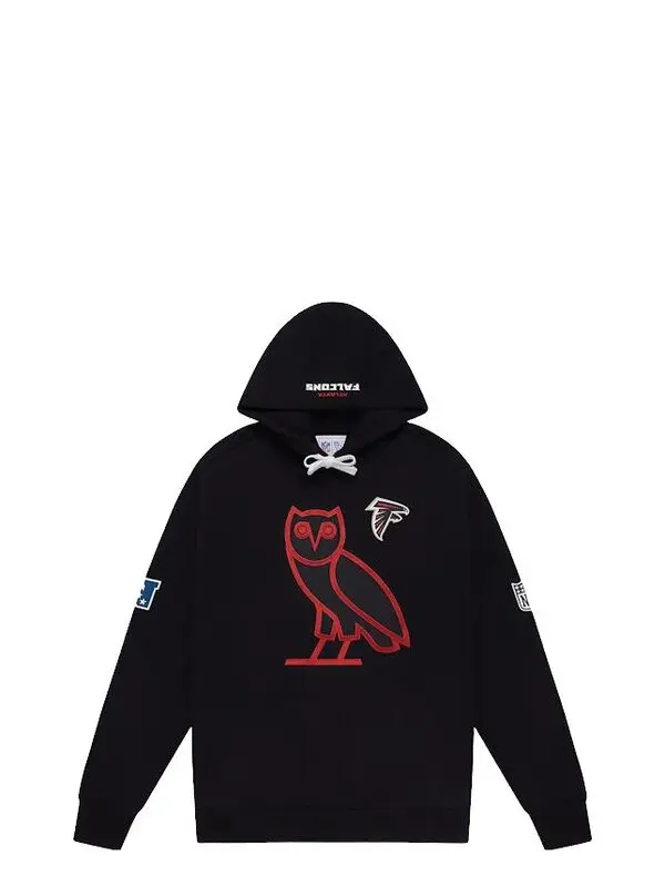OVO X Nfl Atlanta Falcons Og Hoodie - Black