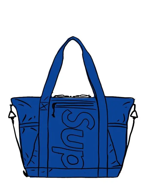Supreme Zip Tote - Blue