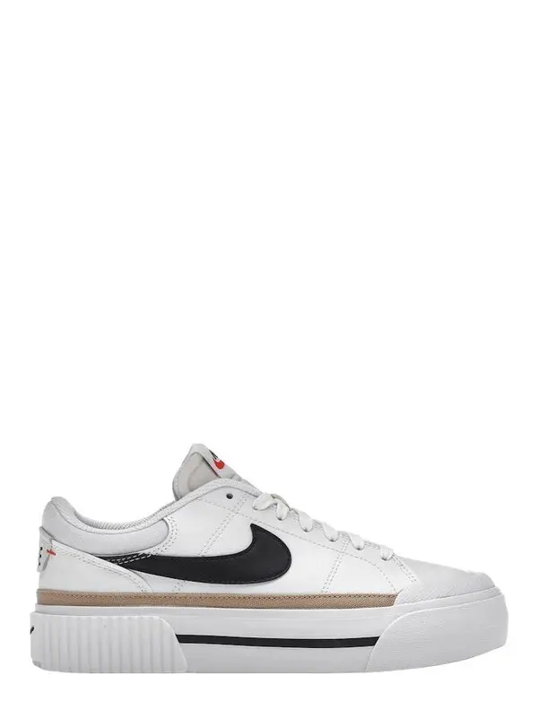 Nike Court Legacy Lift Sneakers - White/black/hemp