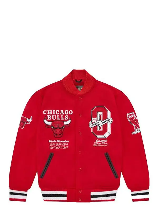 OVO Varsity Jacket - Red