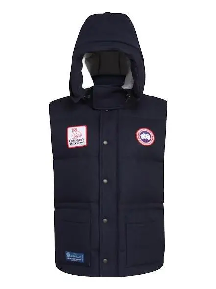 OVO X Canada Goose Freestyle Vest - Navy Blue