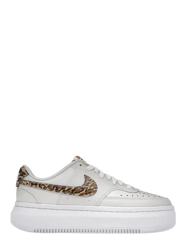 Nike Court Vision Alta Leopard Sneakers - Phantom/white/summit White