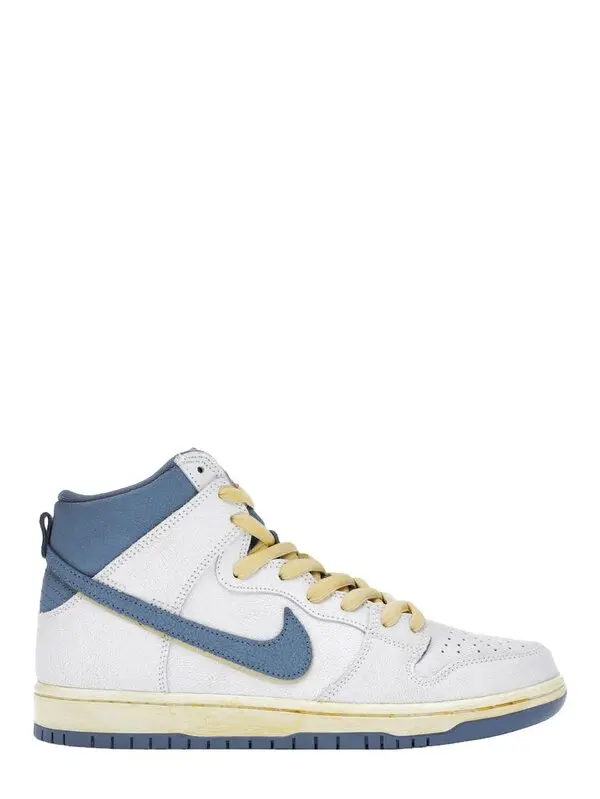 Nike Dunk High Atlas Lost At Sea Sneakers - White/blue/yellow