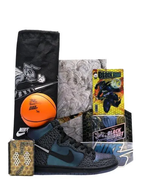 Nike Dunk High 'sheep Hornet' Special Packaging - Black