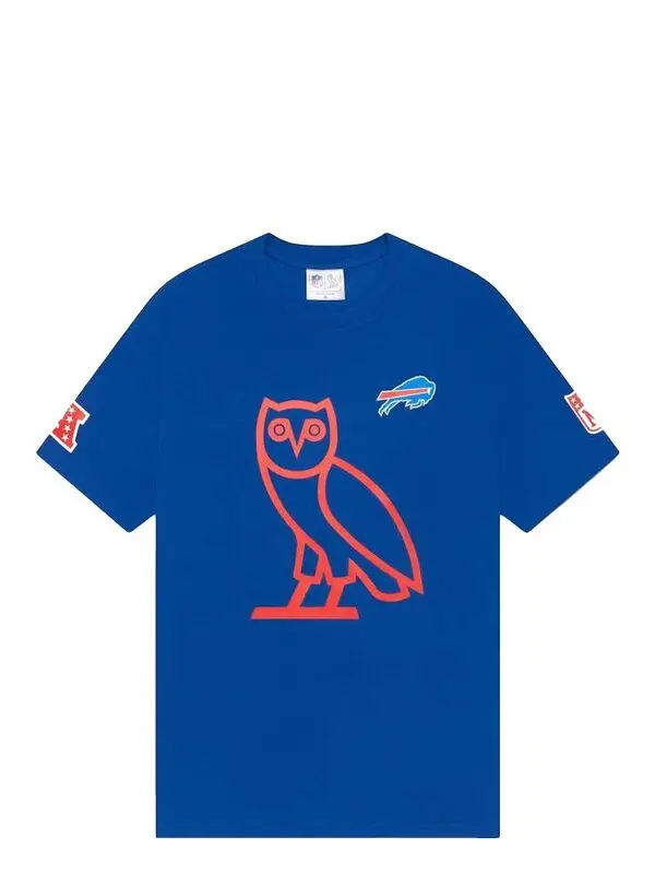 OVO X Nfl Buffalo Bills Og Owl T-shirt - Blue