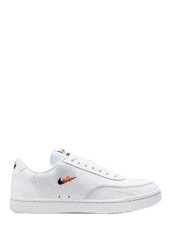 Nike Court Vintage Premium Sneakers - White/total Orange/black
