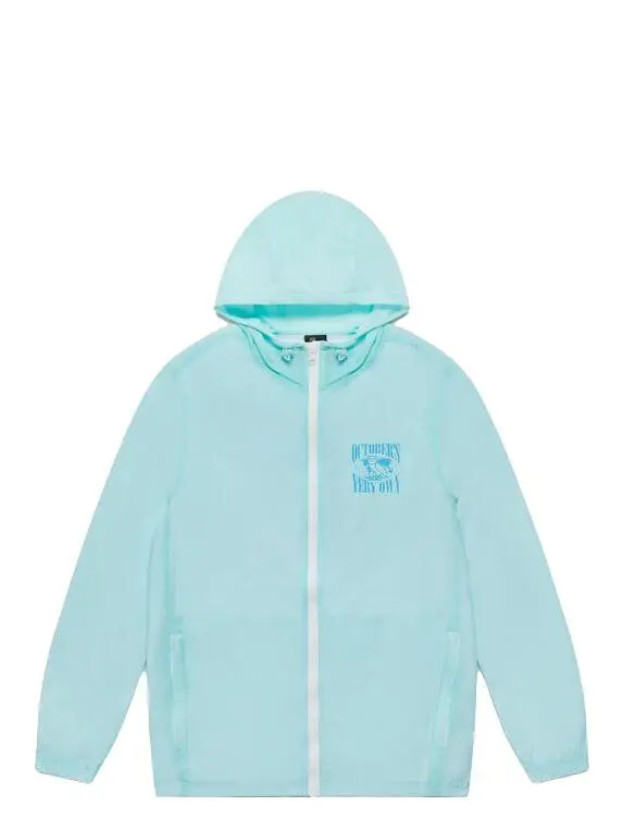 OVO World Tour Translucent Jacket - Turquoise/white