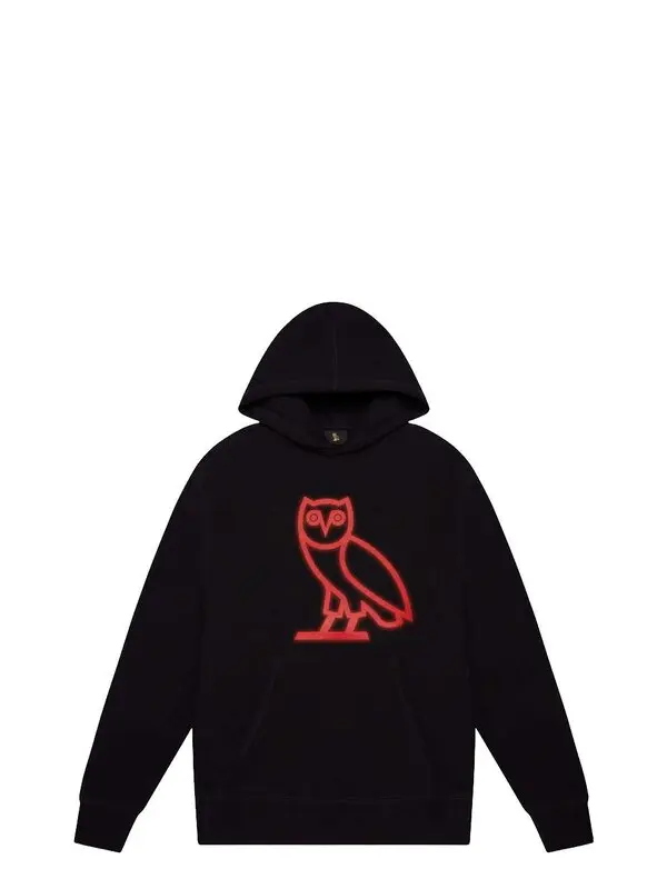 OVO X Faze Clan Glow Hoodie - Black