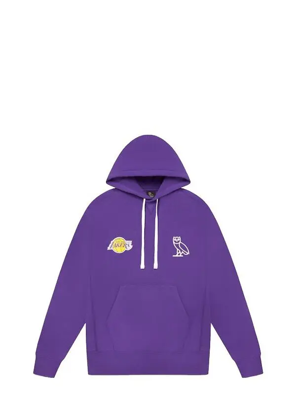 OVO X Nba Lakers Hoodie - Purple